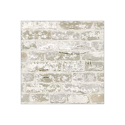 Painted Brick | Dollhouse Wallpaper | Itsy Bitsy Mini