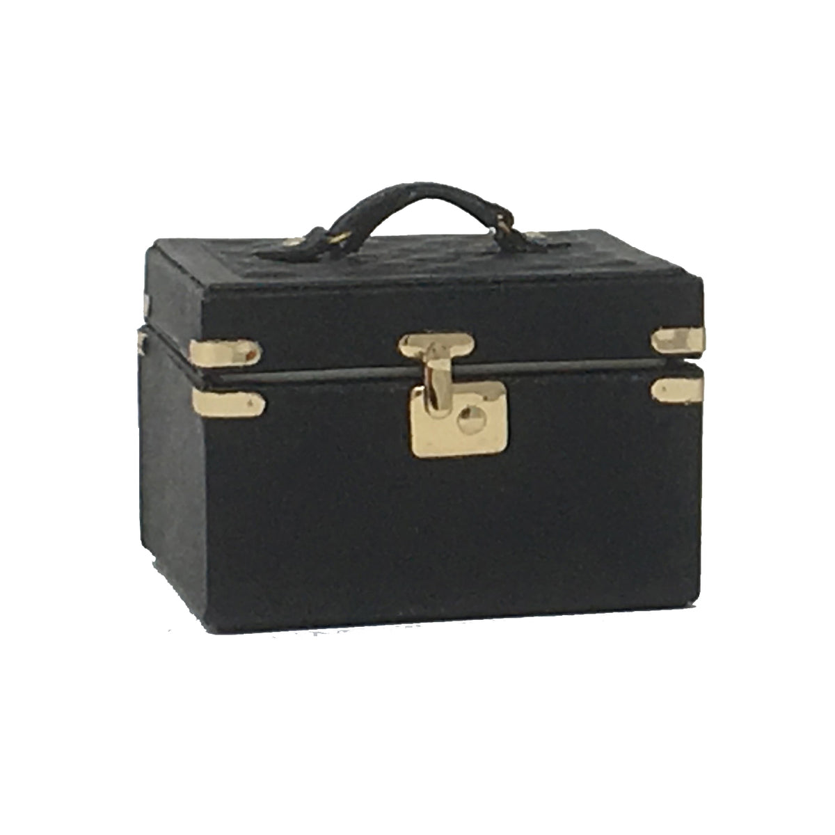 Beauty Cosmetic Train Case Luggage Suitcase Dollhouse Miniature